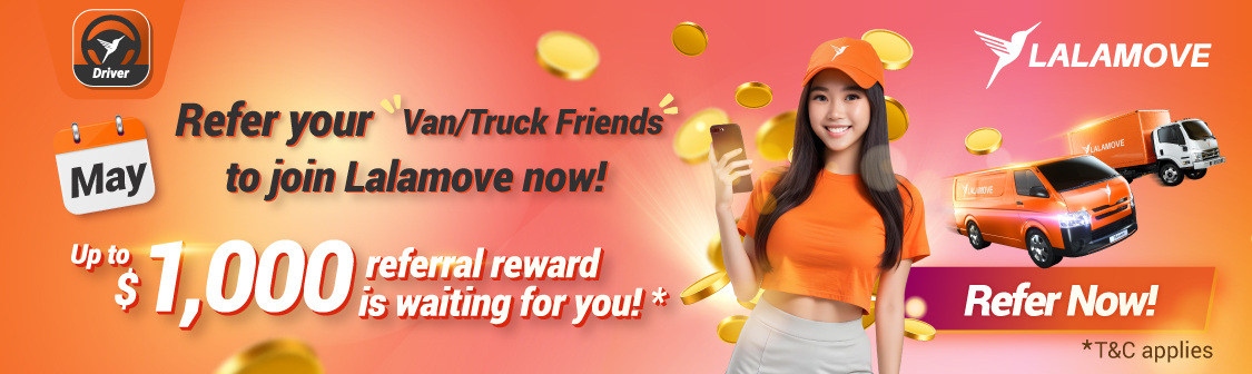 Lalamove HK - Driver Referral Program